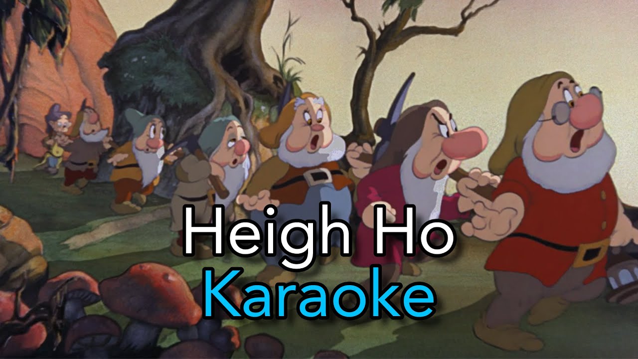 Snow White and the Seven Dwarfs - Heigh Ho: Karaoke - YouTube