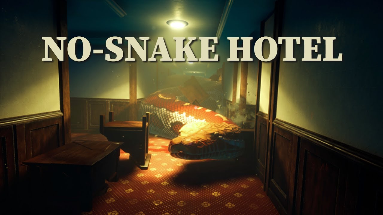 No-Snake Hotel- "LIES" Indie Horror Game - YouTube