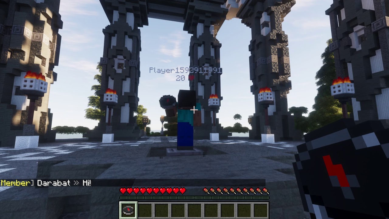 Minecraft 14.4 Continuum + stratum + umsoea on StrongCraft server - YouTube