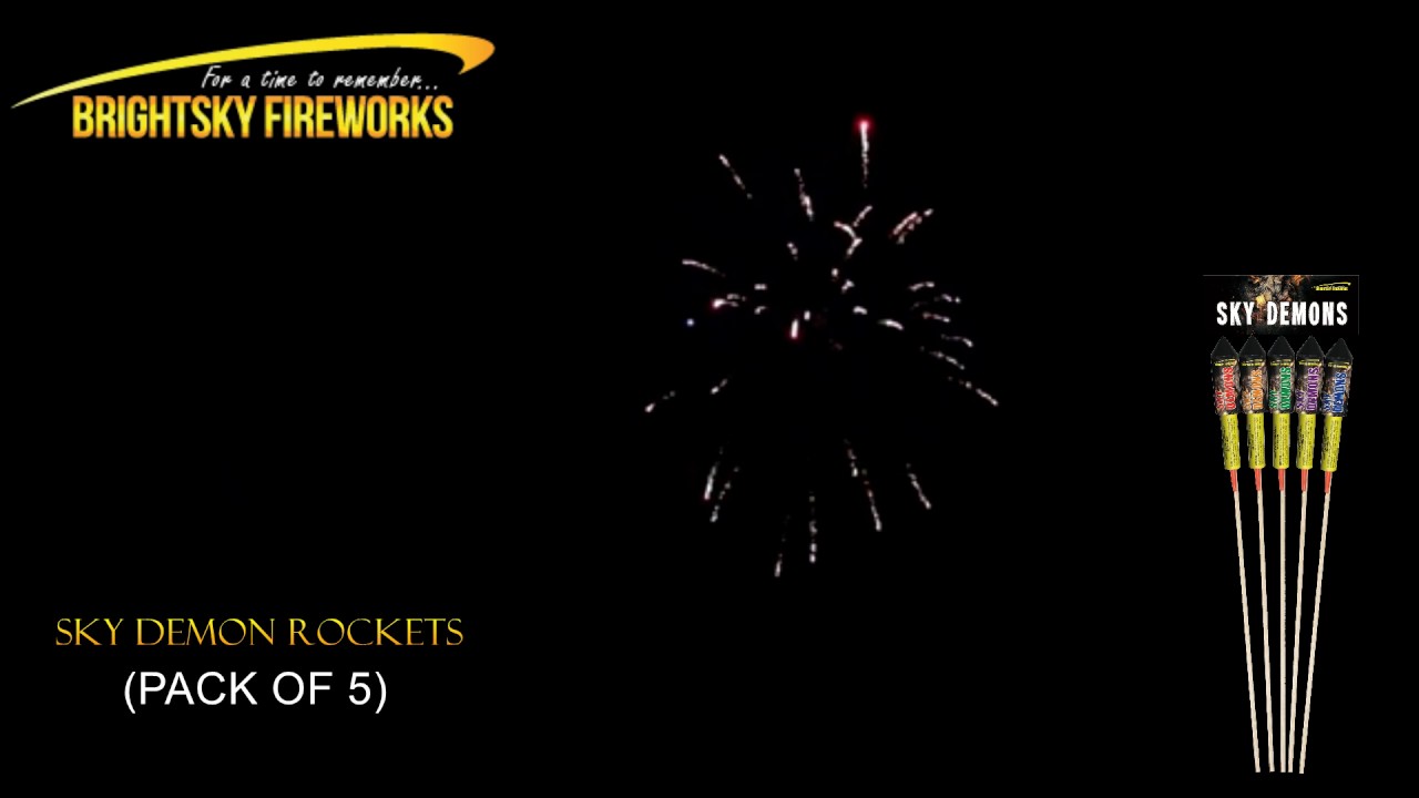 Brightsky Fireworks - Sky Demon Rockets - YouTube