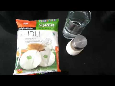 How to make idly instantly with idly mix - YouTube