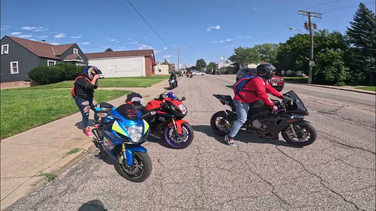 Suzuki Gsxr 750 Motorcycle Event "Cleveland Ride" Part 3 - YouTube