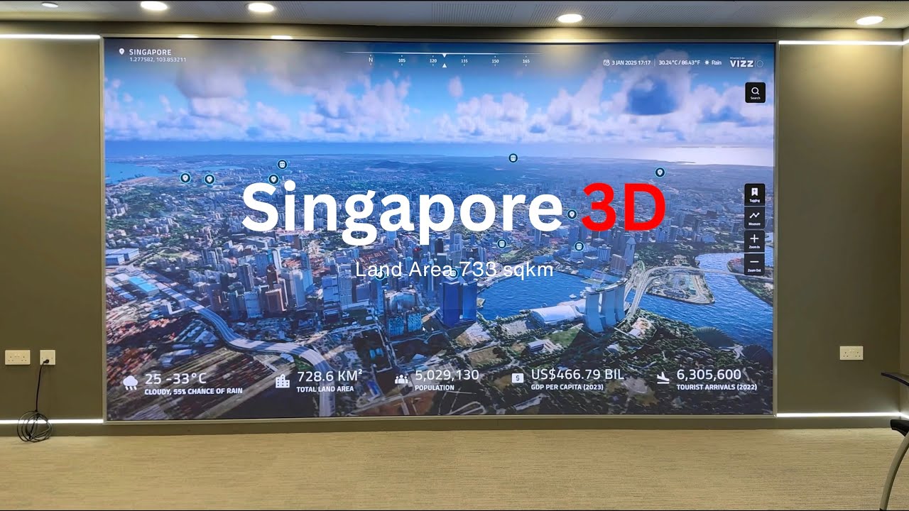 Singapore 3D v2 (BIG SCREEN DEMO) - YouTube