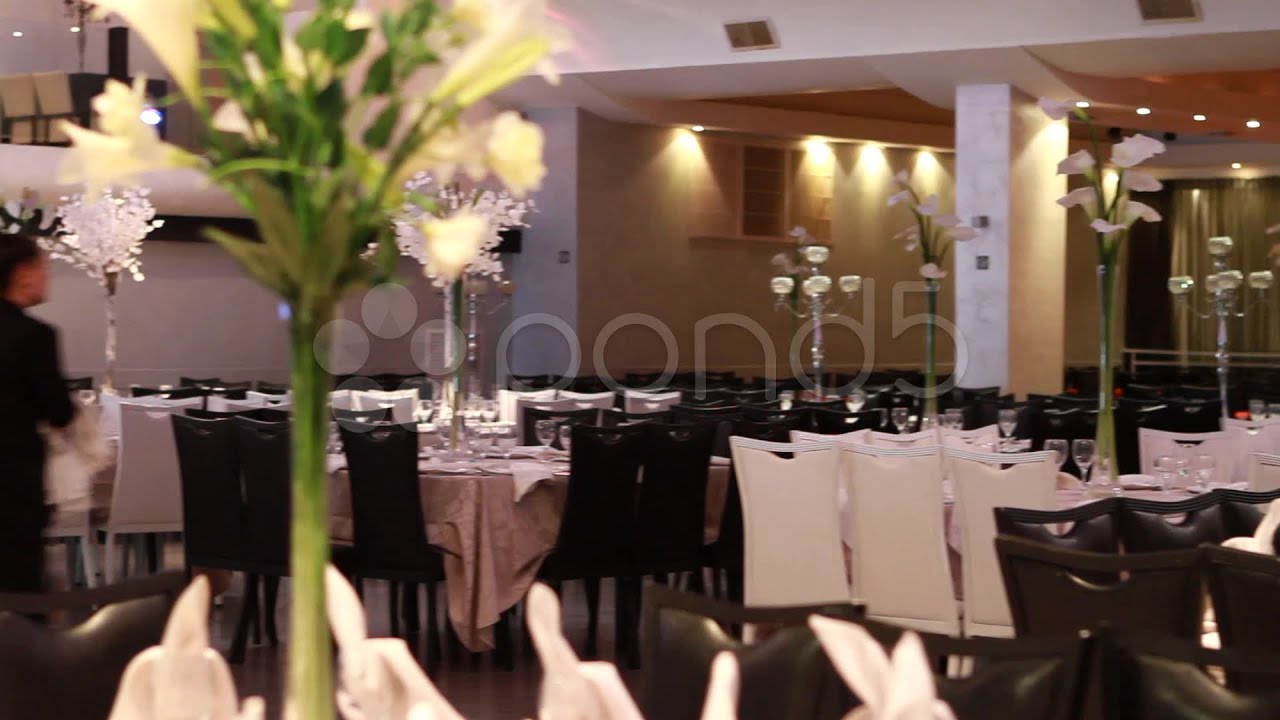 Events Hall. Stock Footage - YouTube