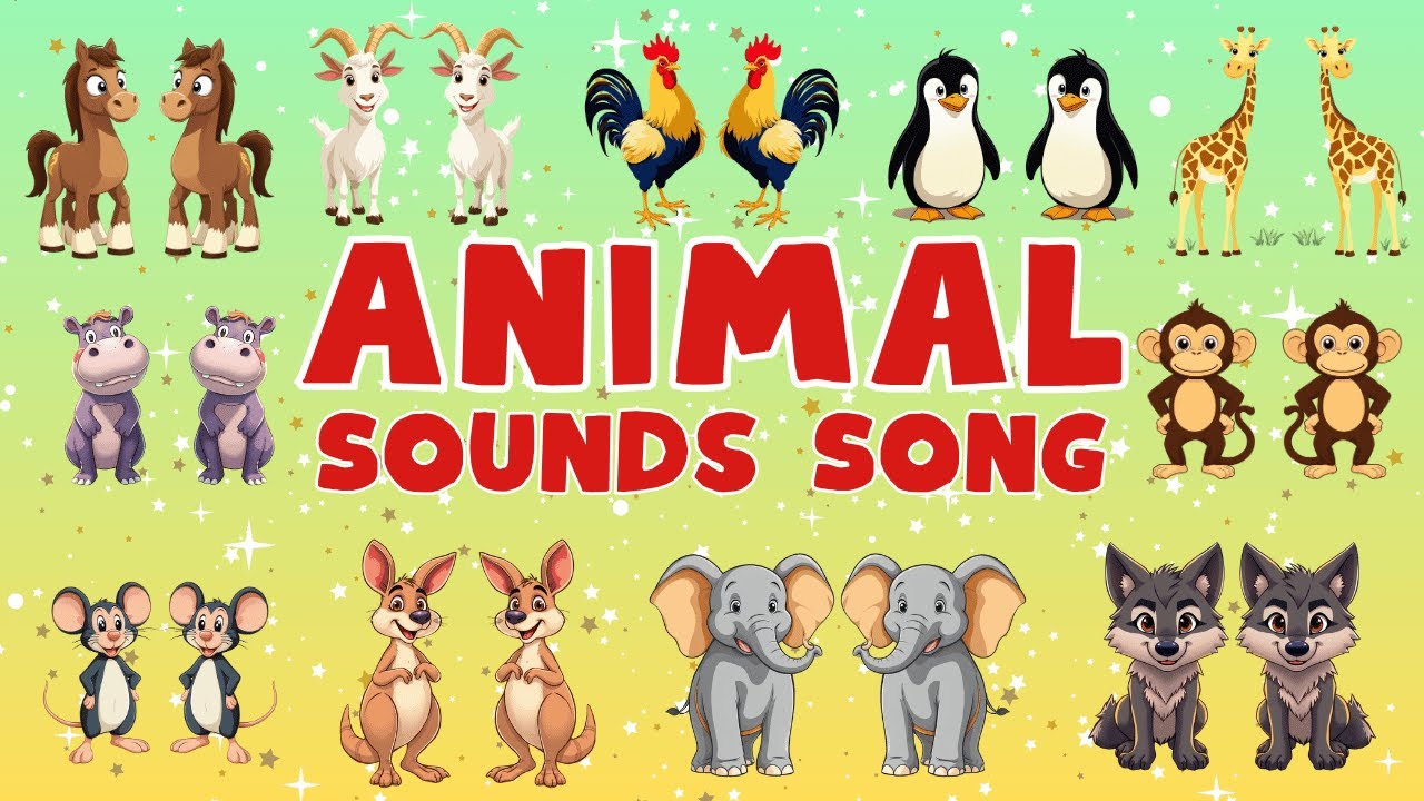 Best Animal Sound Song A11/12 | Animal Sounds For Kids | BABIES TV ...