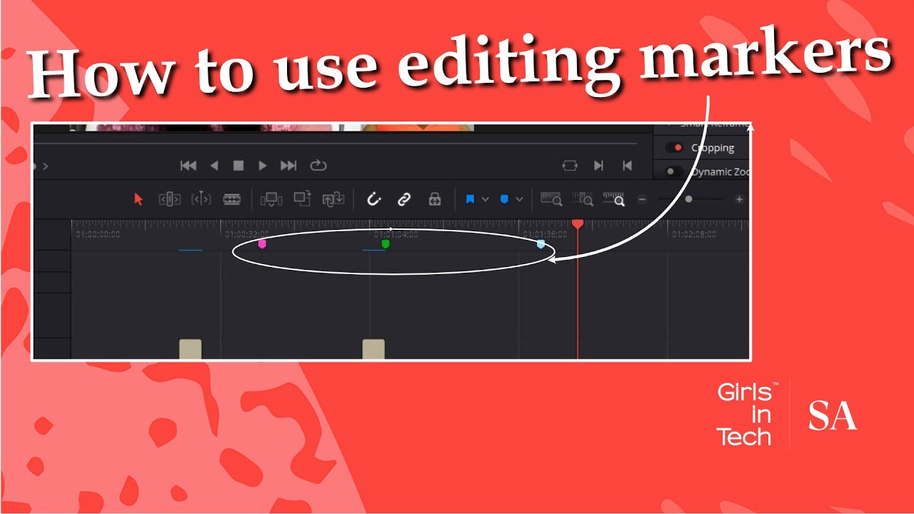 GIT 16 - Using Editing markers DaVinci Resolve - YouTube