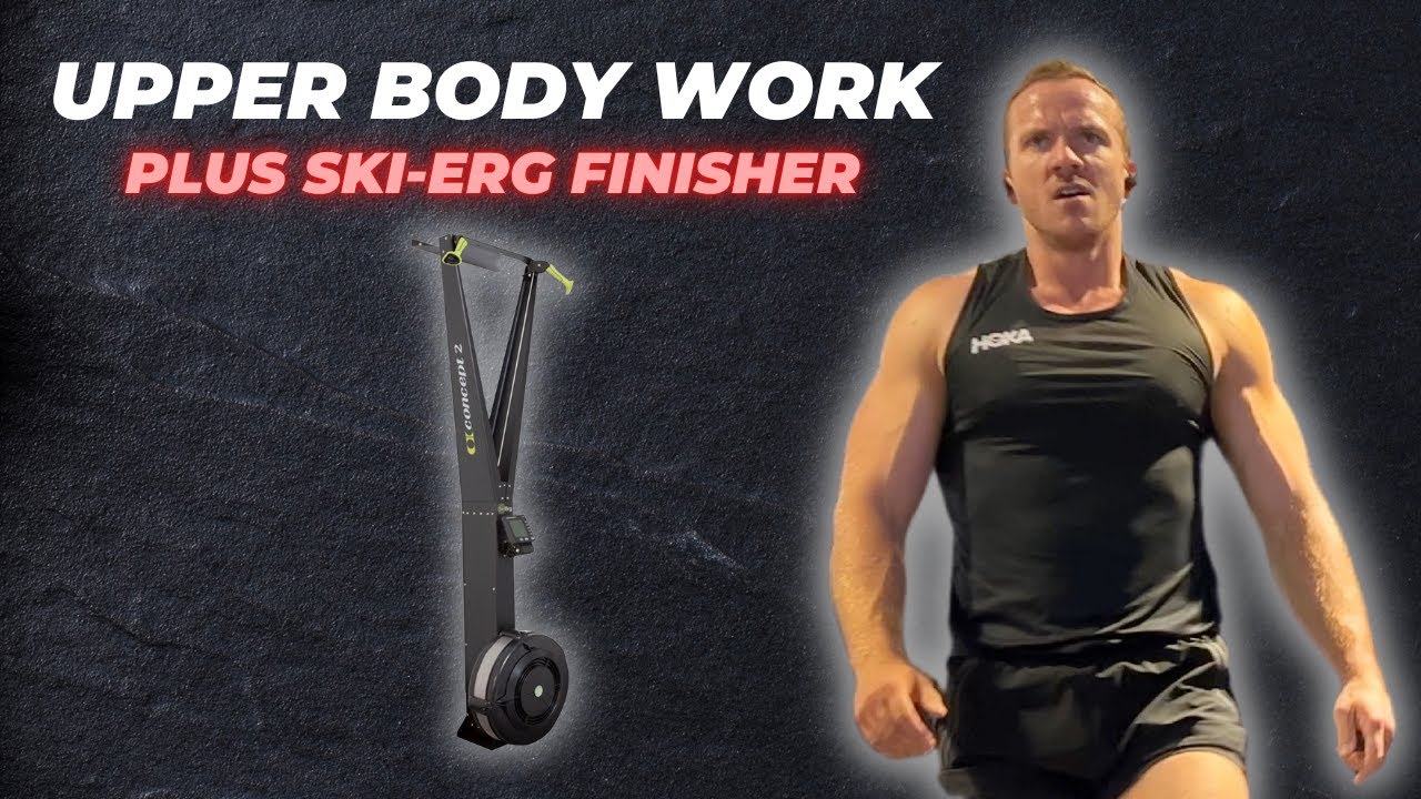 Project HYROX : Week 40 | Upper Body Work and SKI-ERG Finisher - YouTube