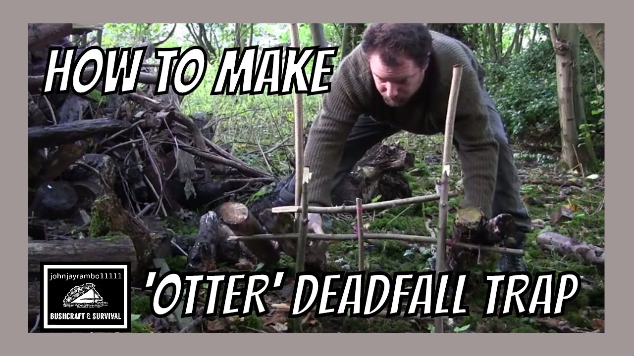 'OTTER' DEADFALL TRAP - YouTube