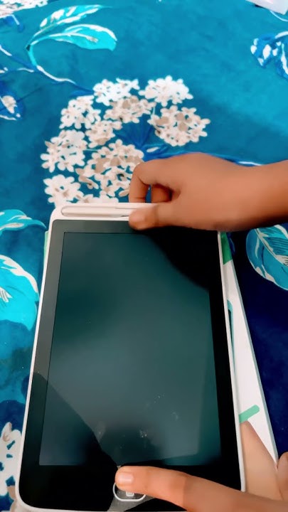 LCD panel colorful writing tablet - YouTube