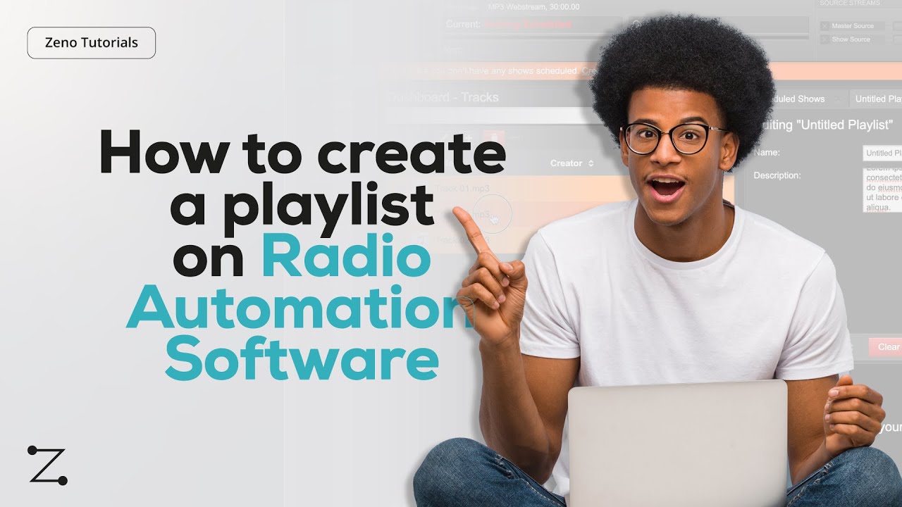 How to create a playlist on Radio Automation Software - YouTube