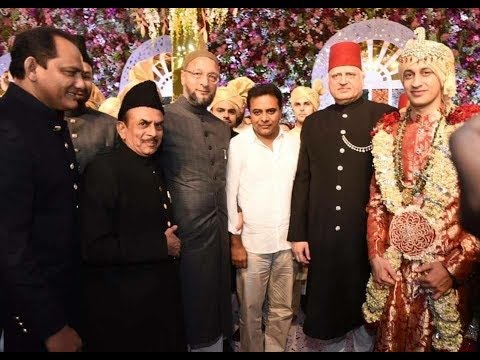 Wedding ceremony of Asaduddin Owaisi Daughter - YouTube
