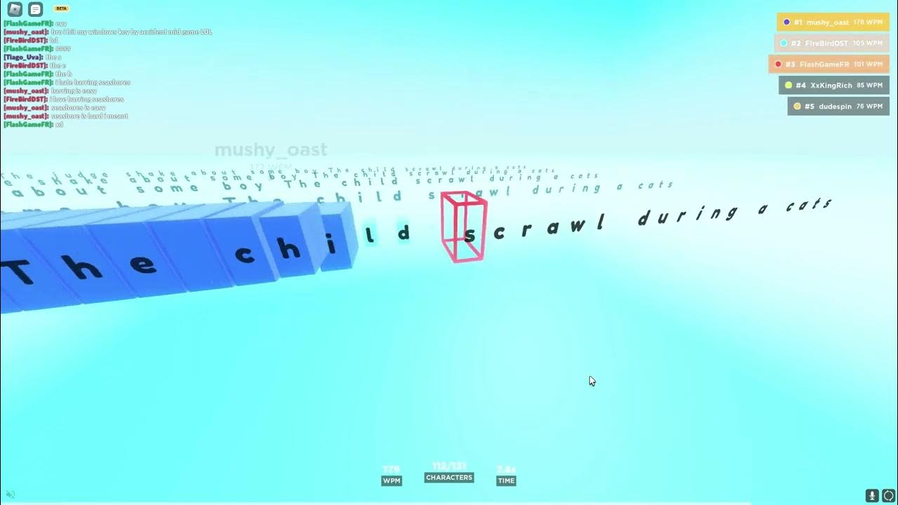 172 WPM - Roblox Type Race - YouTube