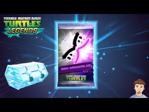 TMNT Legends - Trans-Dimensional DNA Pack Opening + 100% Event Chests ...