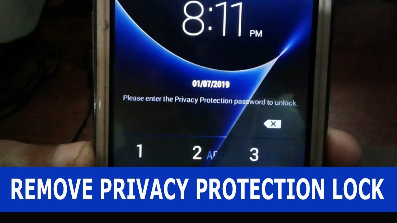 How to Remove Privacy Protection Password On Android phone Using ...