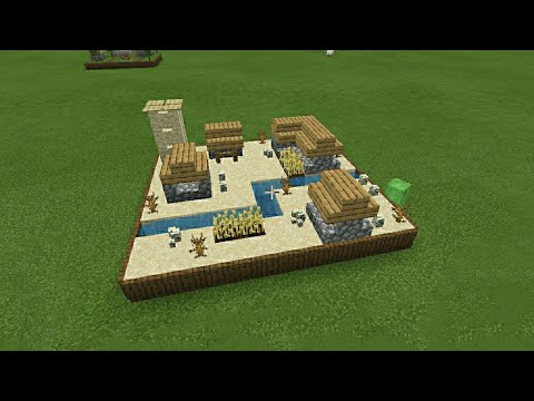 Mini Village Biome in Minecraft😱🏘️ - YouTube