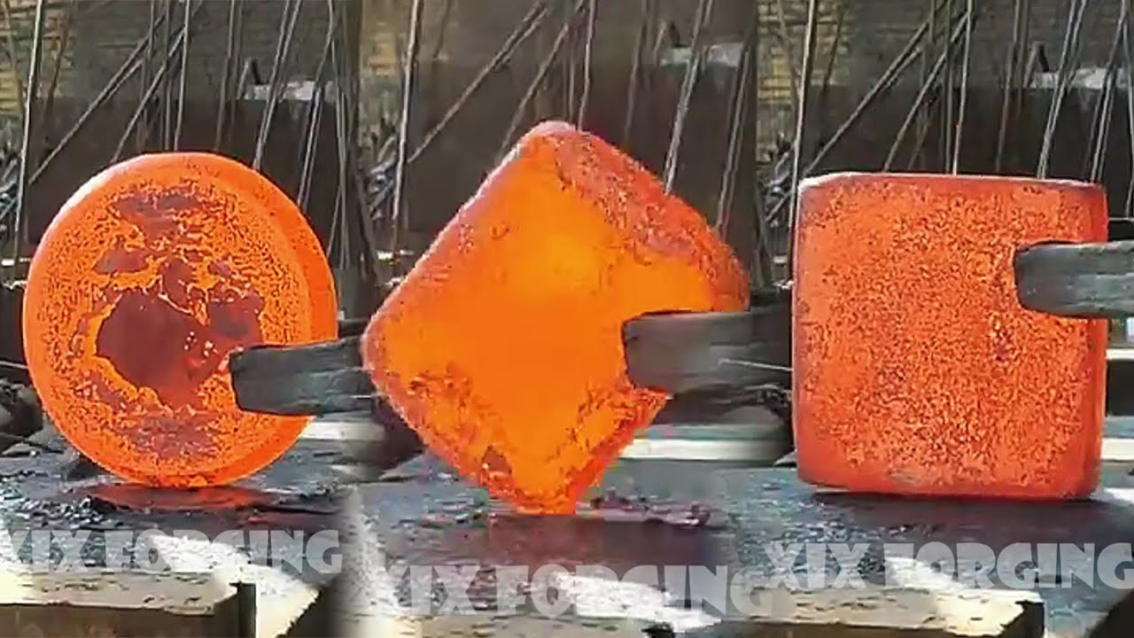 How To Professionally Forge Steel Billets EP1389 - YouTube