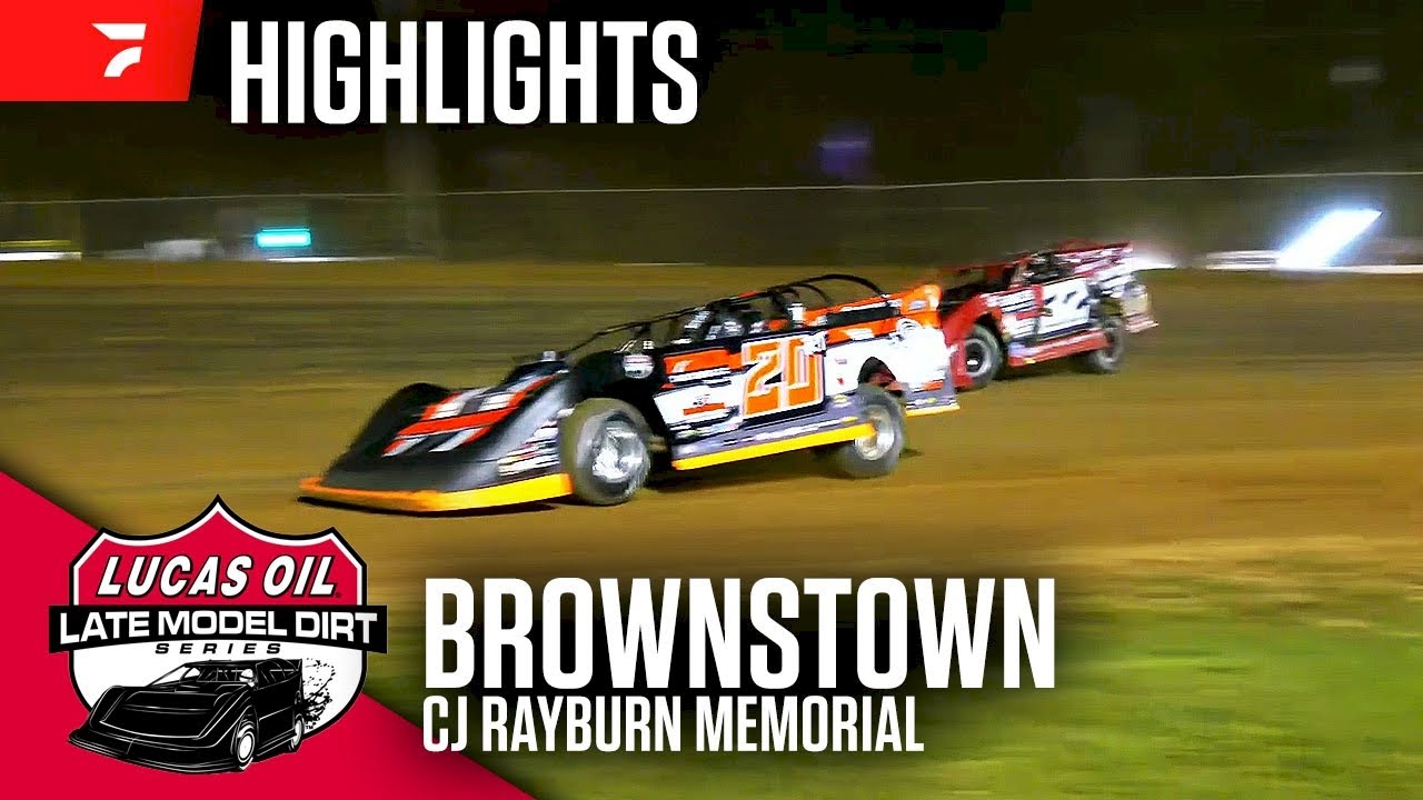 Lucas Oil Late Model Dirt Series | Highlights - 3rd Annual CJ Rayburn ...