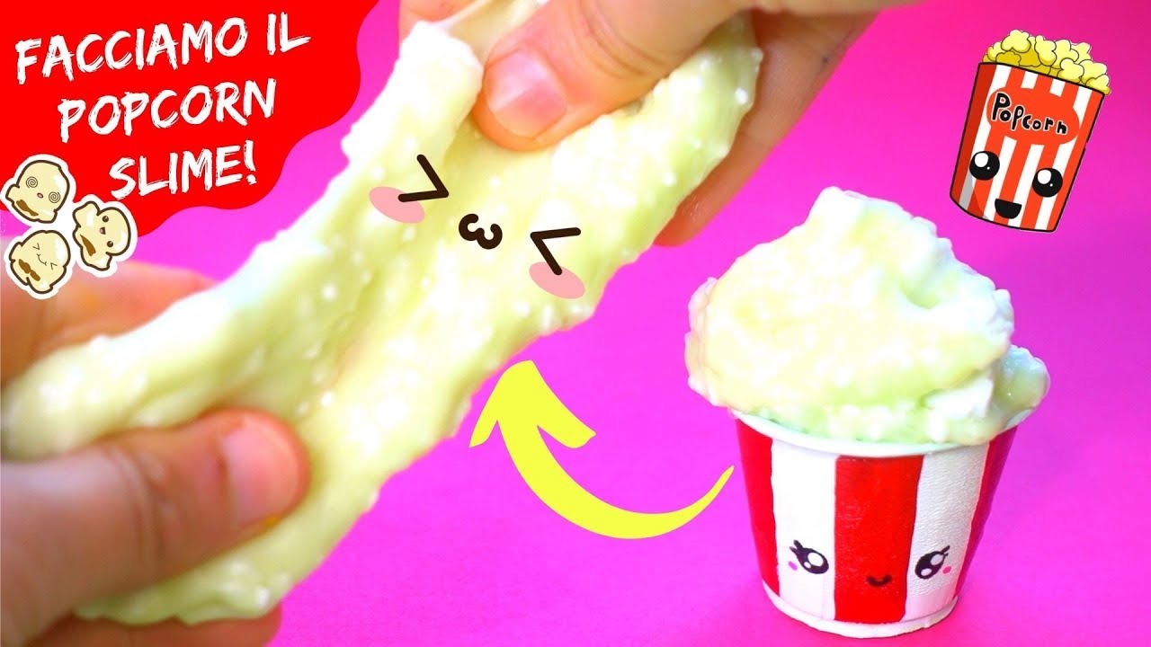 CREO UN MINI POPCORN SLIME! *extreme small slime* - YouTube