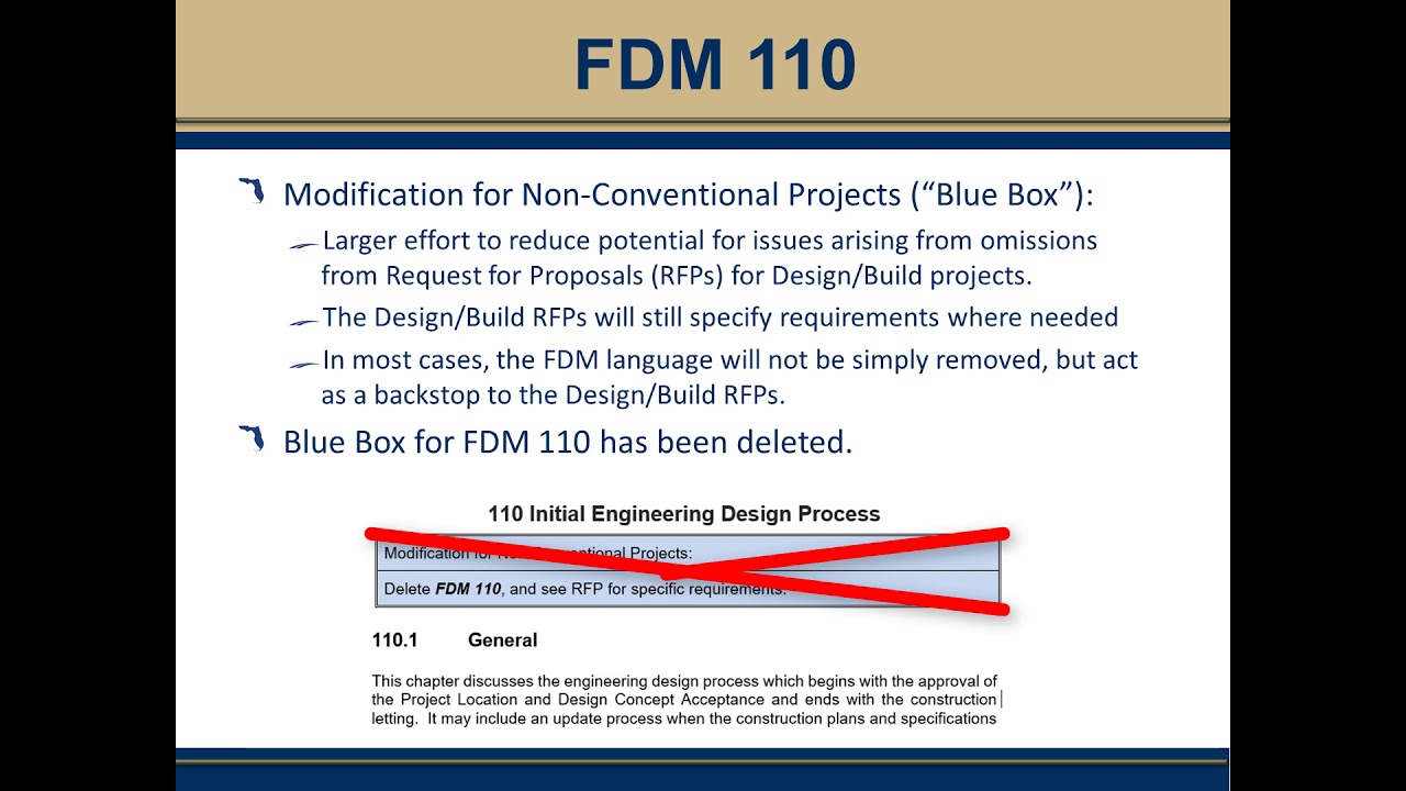 2020 Updates to FDM 110 - YouTube