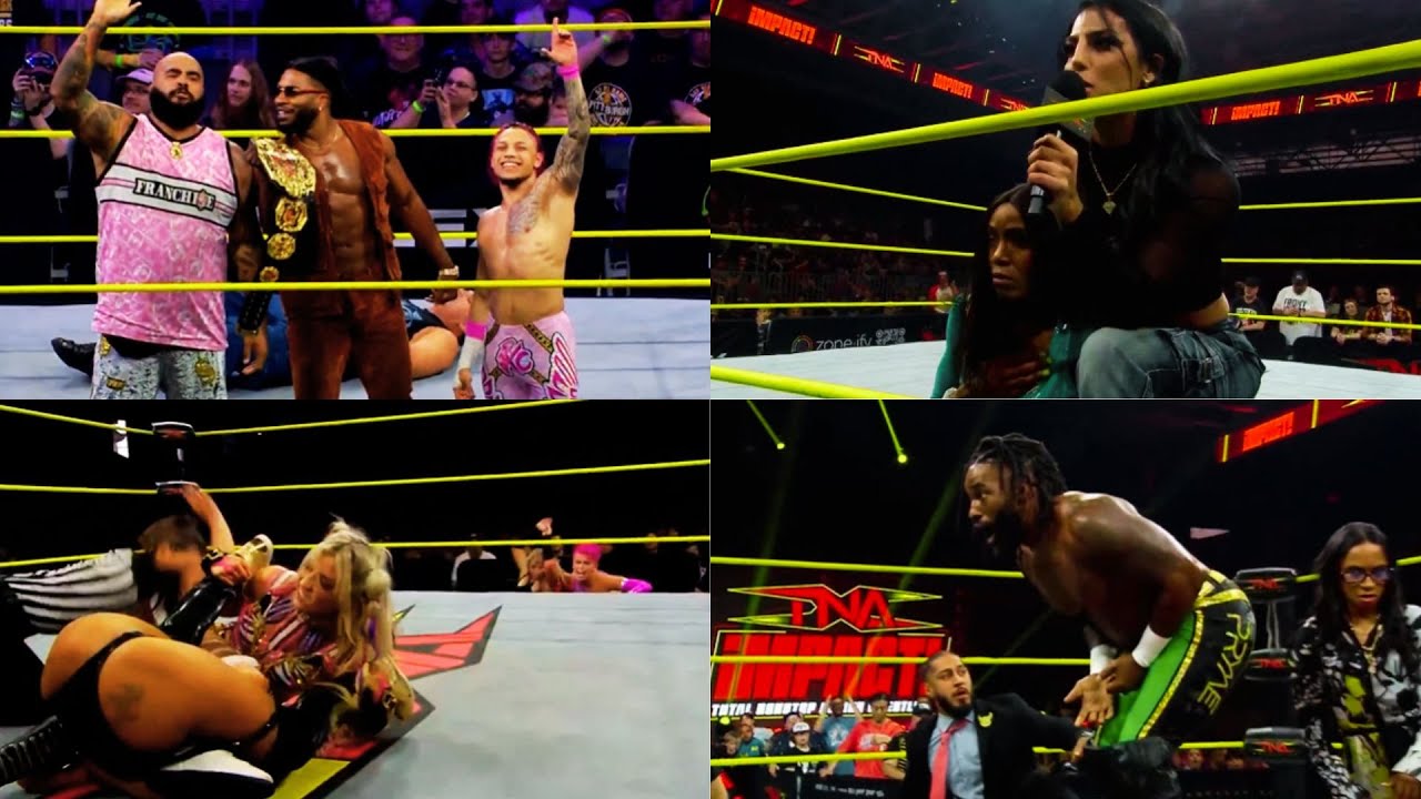 TNA Wrestling 07/10/25 Results- Tasha Steelz Betrayal, Fatal Influence ...