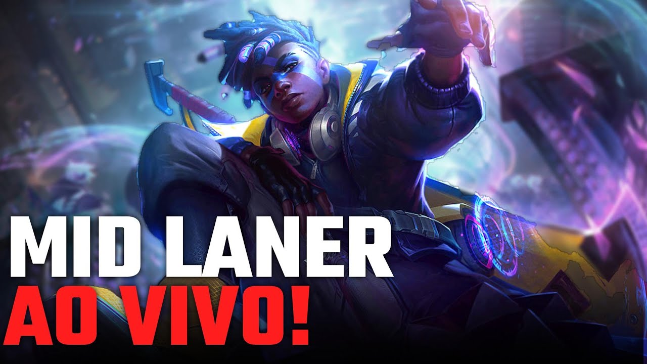 AO VIVO NA MID LANER | Subindo elo e conversando - YouTube