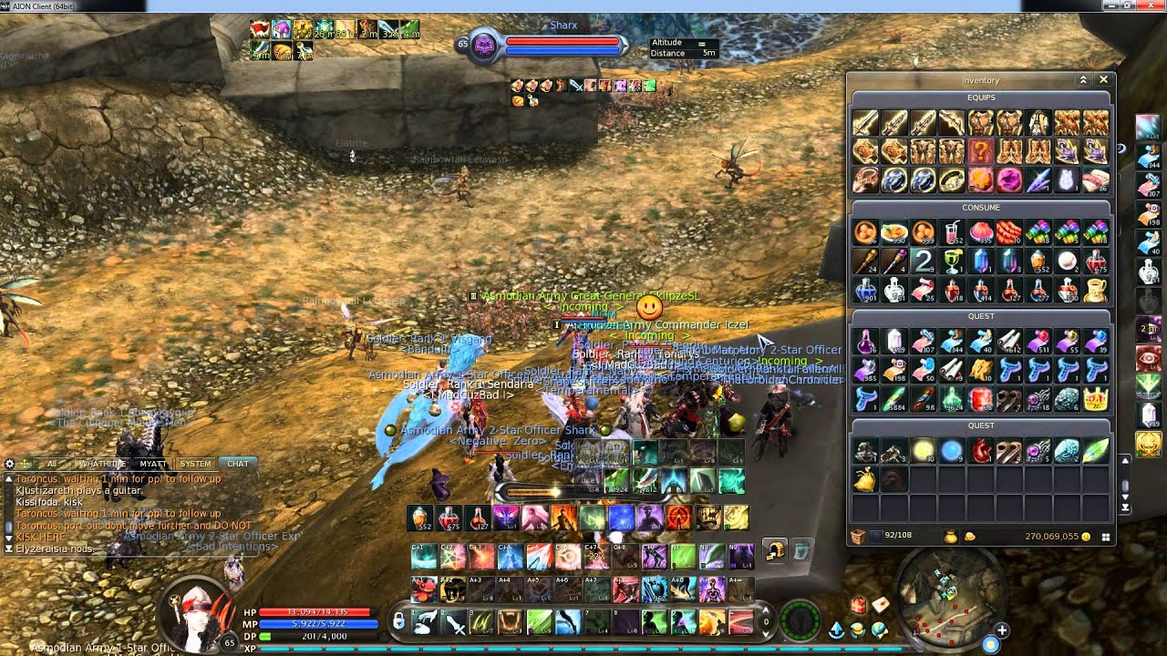 AION SIEL ASMOS INGG RAID 10/09/2013 - YouTube