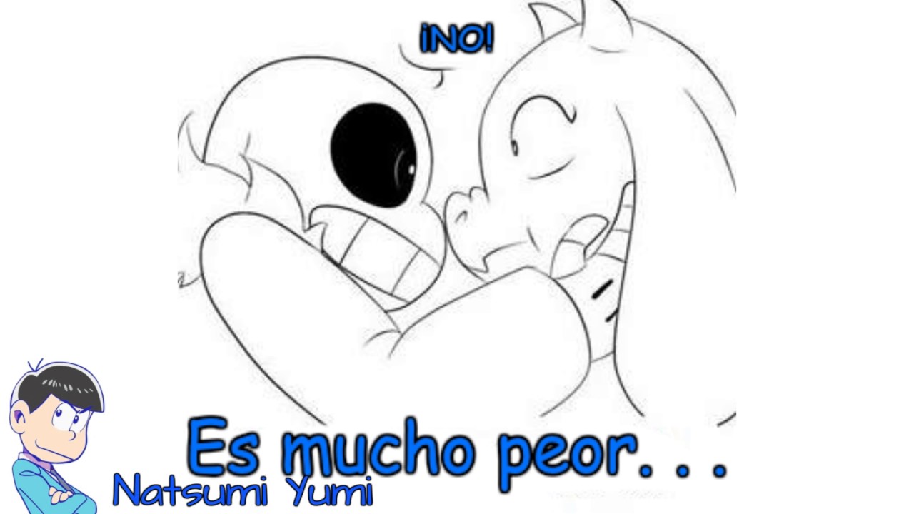 El cambio de Frisk ♥ Mini Comic-dub Undertale - YouTube