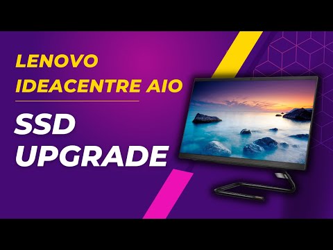 How To Upgrade Lenovo IdeaCentre All-In-One PC Hardrive - The Simplest and Fastest Way!