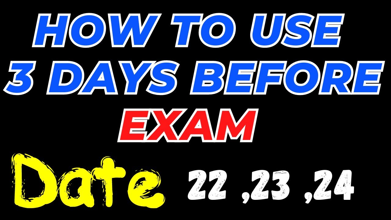 how to study before 3 days exam ||b.com ||semester 2 || corporate ...