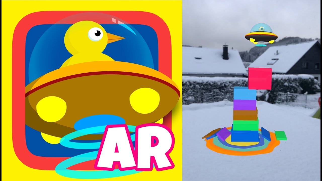 Let's Stack AR 🤓 Augmented Reality Game for Kids 🤓 Apple ARKit Demo ...