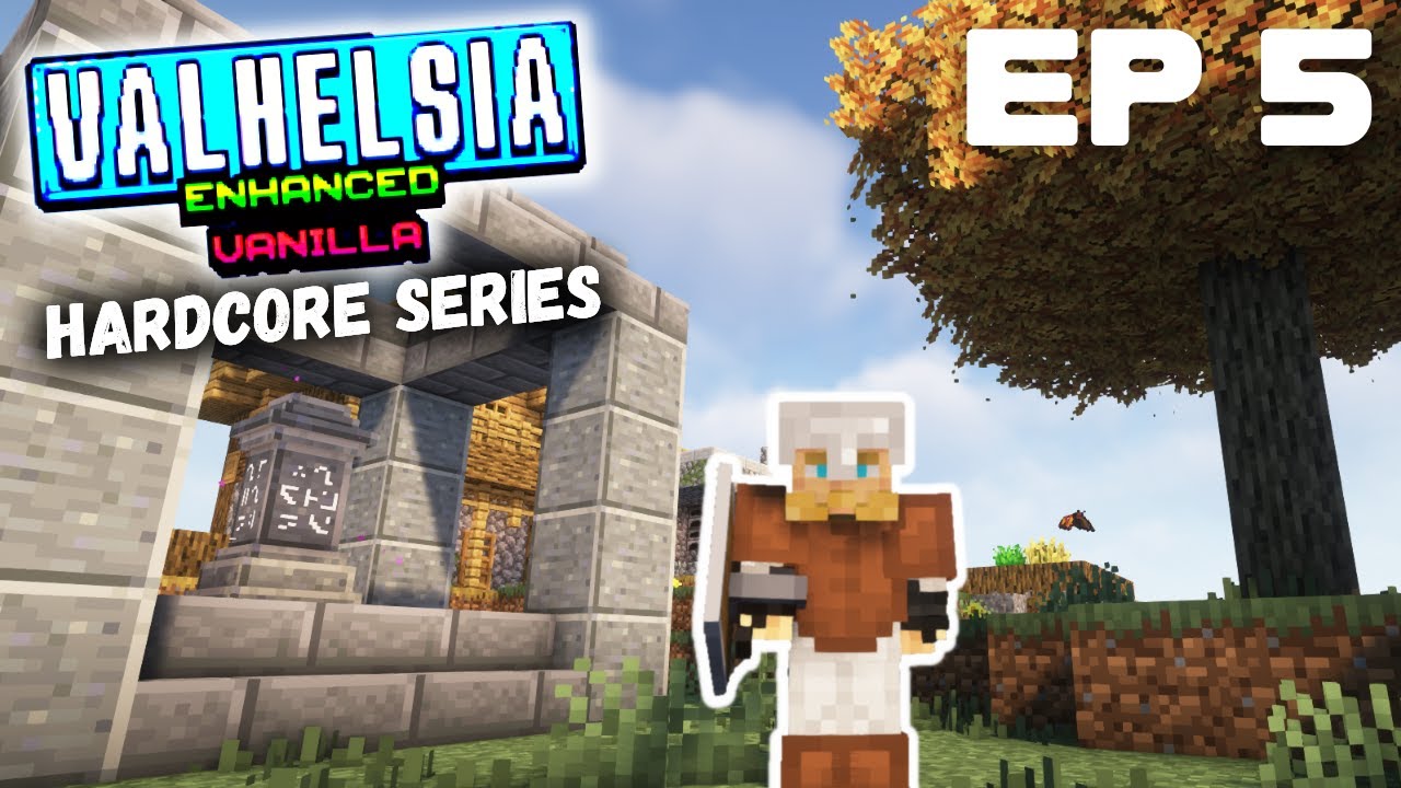 Starting to explore - Ep. 5 || Valhelsia Enhanced Vanilla Hardcore ...