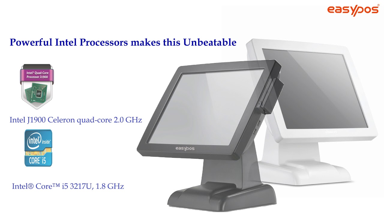 easypos® EPPS302 and EPPS304 POS Machines. - YouTube