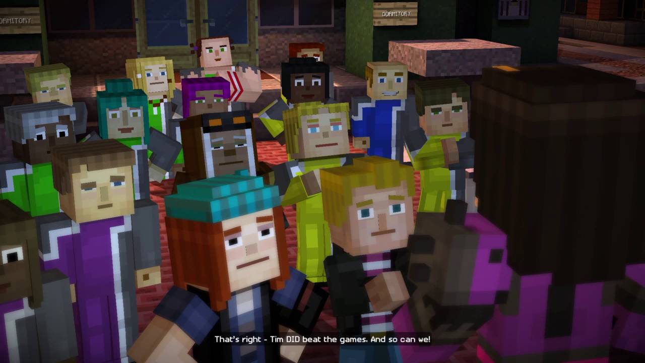 Minecraft Story Mode Inspirational words - YouTube