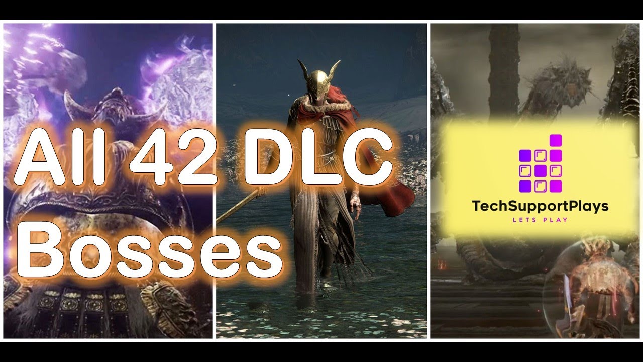 All Elden Ring Dlc Boss Battles And Locations - Main, Secret, Mini ...