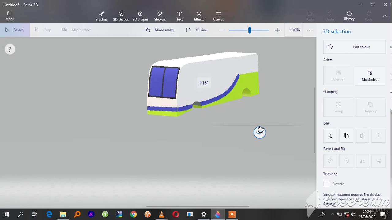 step by step 3d bus!!! - YouTube