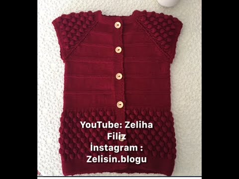 9 Yaş Ahududulu Yelek Sayılarını veriyorum