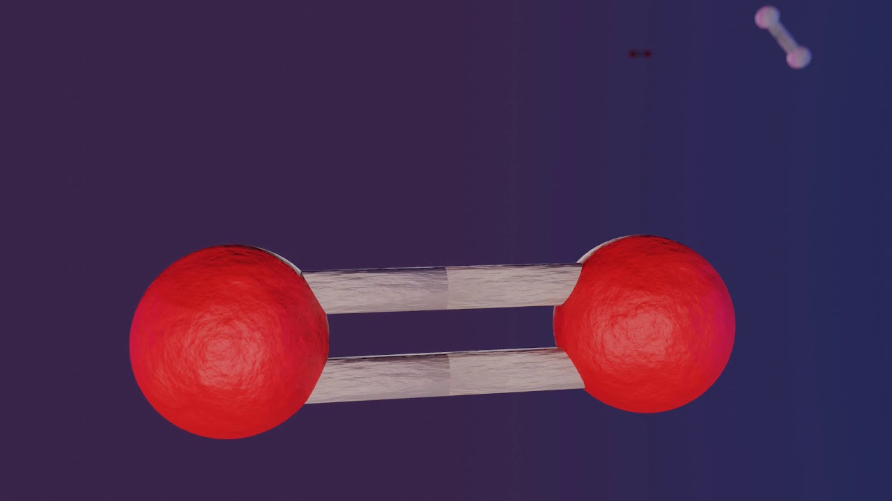 H2O Formation | Chemical reactions visualised | Chemical reactions ...
