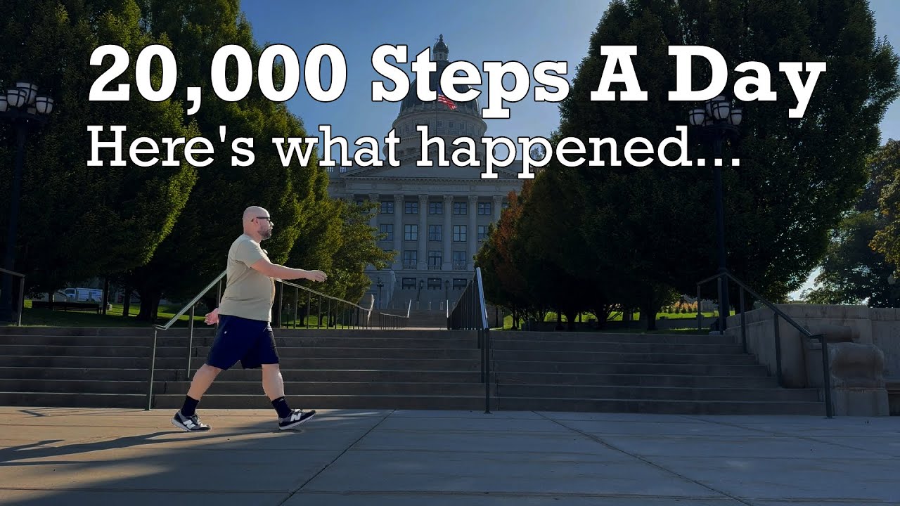 I walked 20000 Steps A Day & This Happened - YouTube
