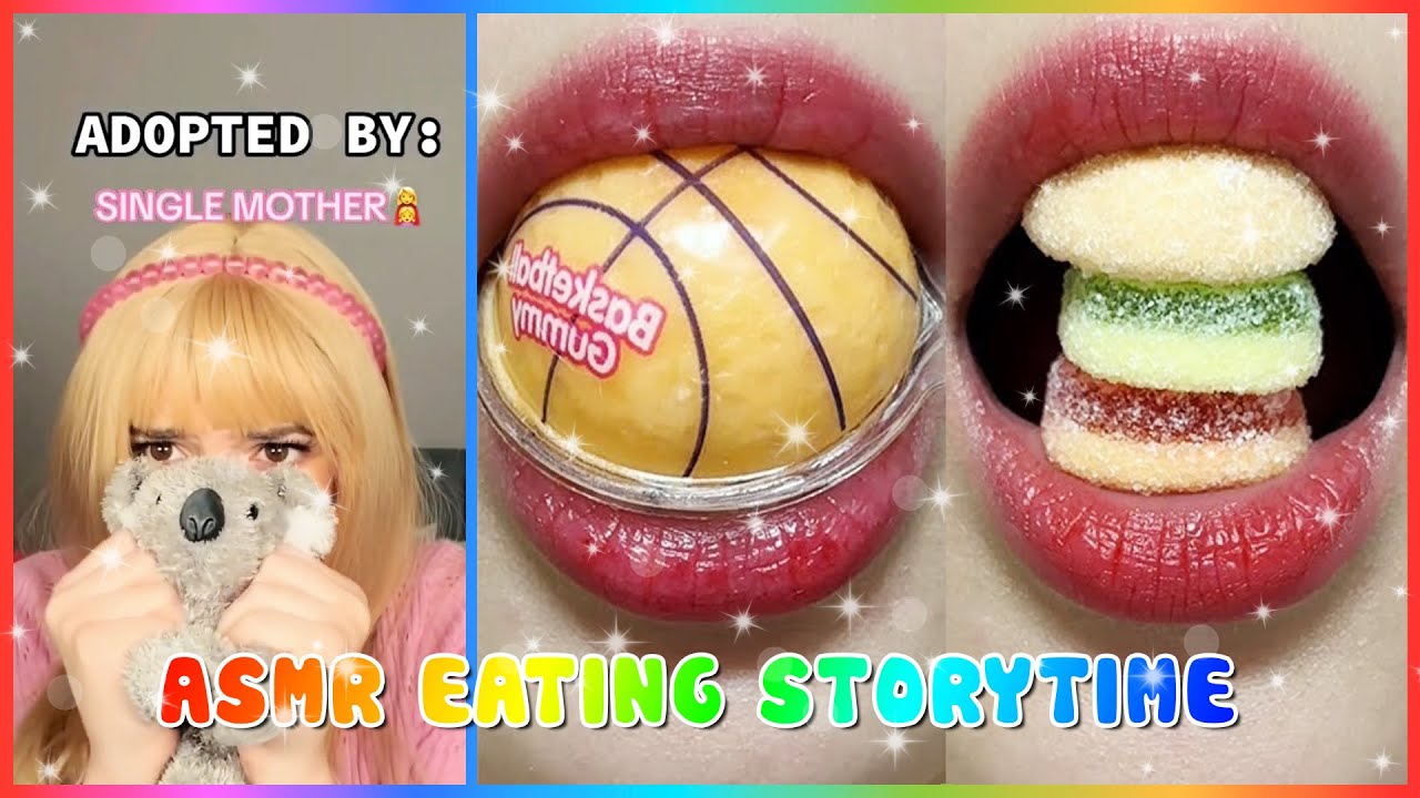 🌈💖 ASMR EATING STORYTIME 💖 POV @briannamizura @briannaguidryy ...