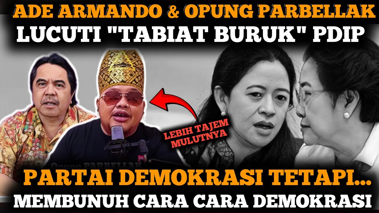 POLITIK DINASTI PDIP BEGITU KENTAL TABIAT BURUK PDIP DILUCUTI ADE ...