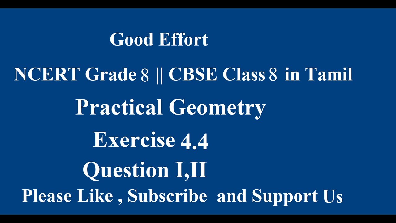 NCERT Grade 8 CBSE Class 8 Practical Geometry Exercise 4 4 NCERT Grade 8 CBSE Class 8 Practical Geometry Exercise 4 4