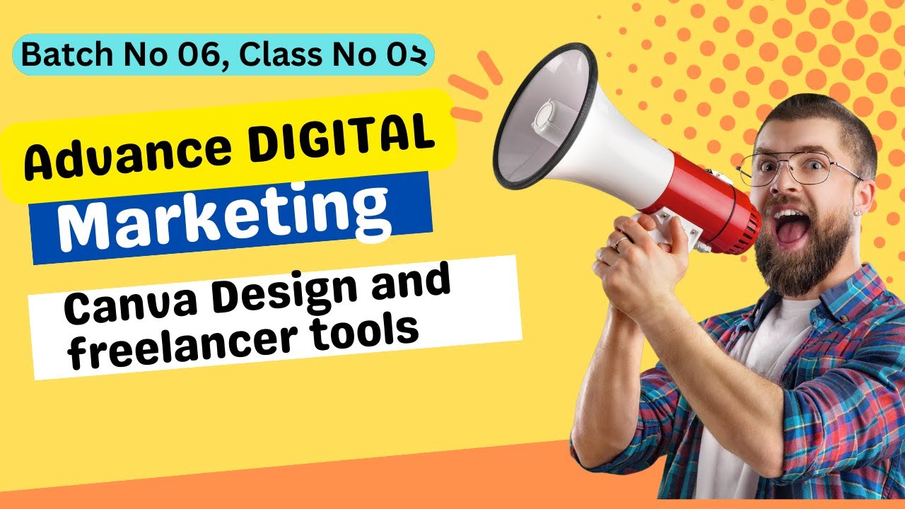 Digital Marketing, Canvas design and freelancing tools এর সাথে পরিচিতি ...