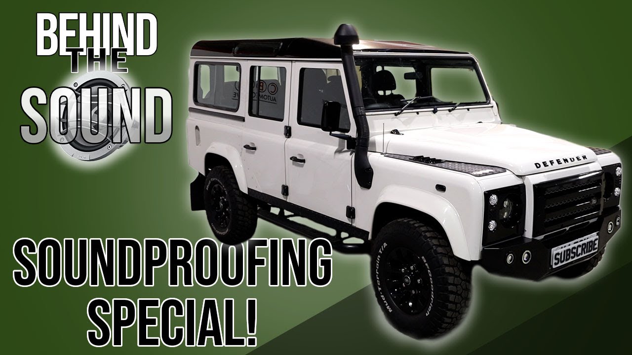 Soundproofing Special! | FULLY Soundproofed Land Rover Defender 110 ...