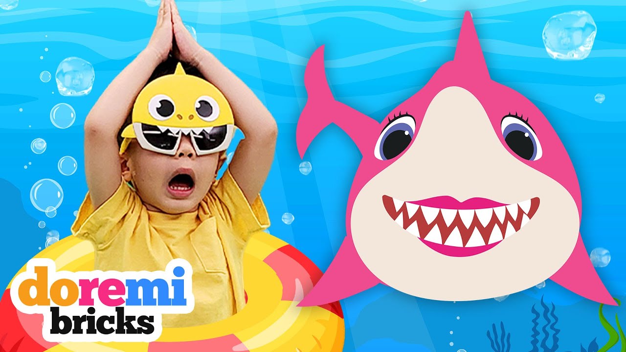Baby Shark Doo Doo Doo Doo Doo Dance | DoReMi Bricks Kids Songs ...
