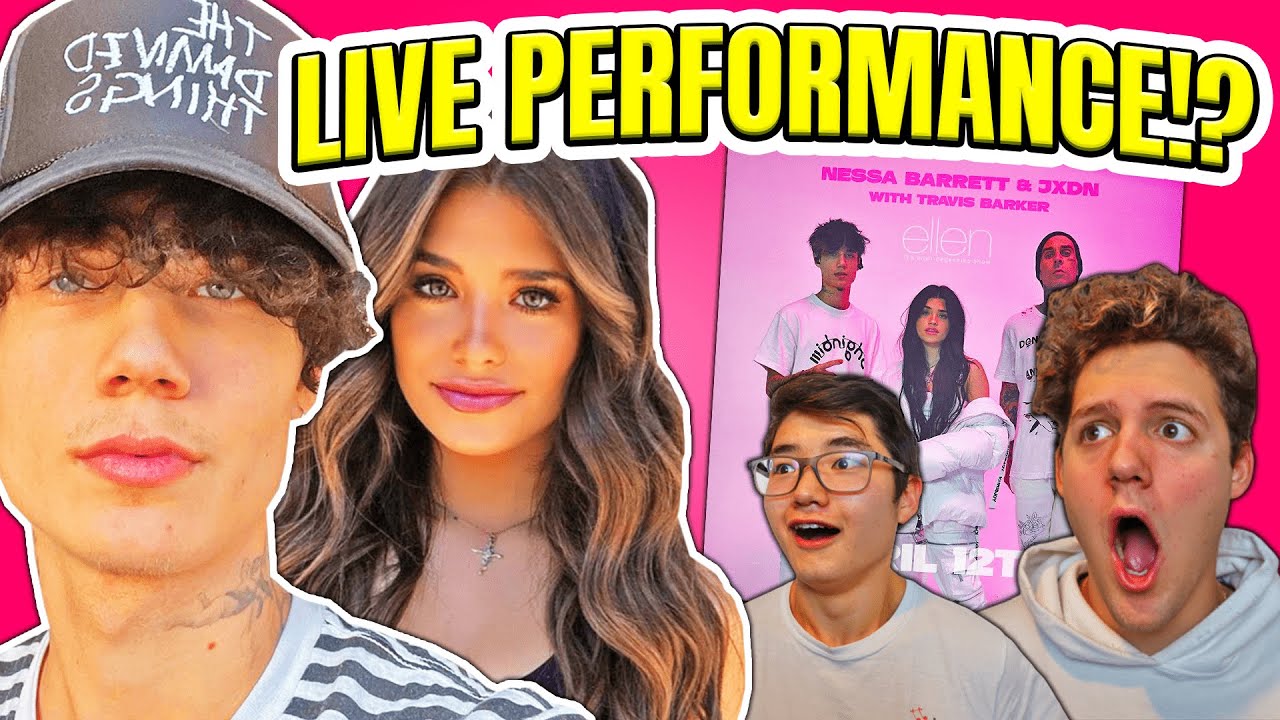 Nessa Barrett & Jaden Hossler PERFORM LIVE + Jake Paul Ben Askren ...