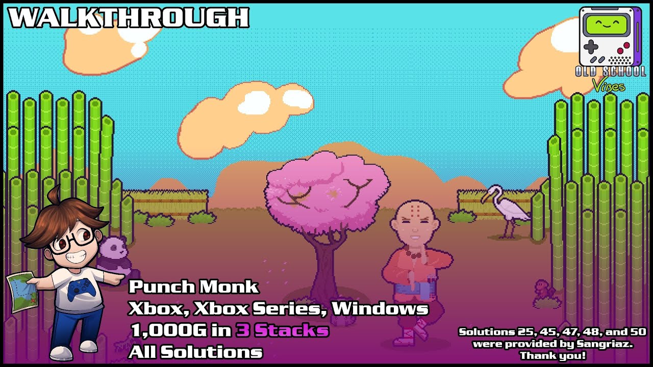 Walkthrough - Punch Monk (Xbox, Xbox Series, Windows) - All Solutions ...