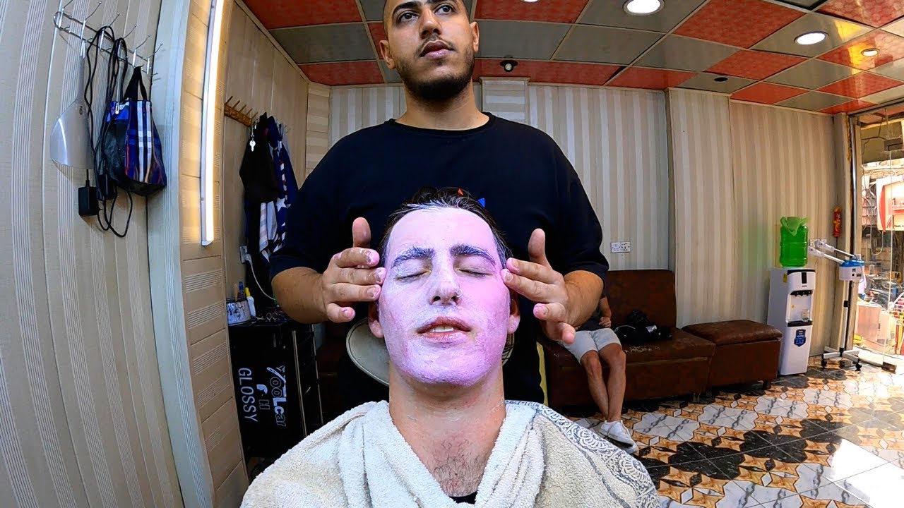 Honest Iraqi Barber Gets a Reward 💰🇮🇶 - YouTube