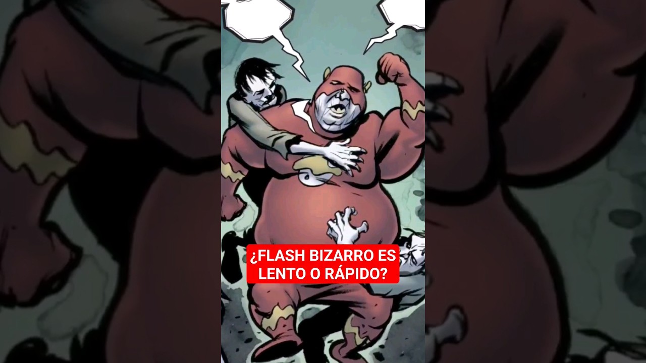 ¿Qué tan rápido es Flash Bizarro? #superman - YouTube
