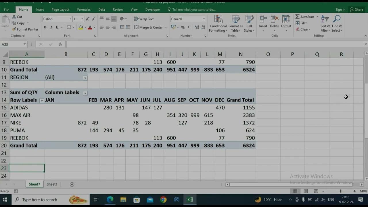 Pivot Table Filter User Part 2 Excelwalesir Exceltricks Excel Ytviralvideo Shortvideo