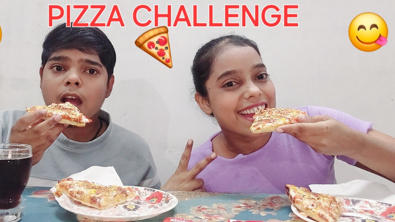 PIZZA EATING CHALLENGE | EATING CHALLENGE | FOOD CHALLENGE |#youtube # ...